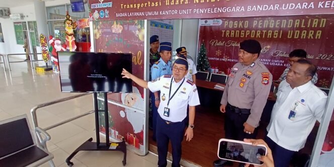 Posko Nataru 2024/2025 di Bandara Juwata Tarakan Resmi Dibuka - Fokus ...