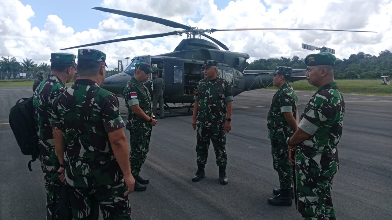 Fokus Borneo - Pangdam VI/Mulawarman Laksanakan Kunjungan Kerja di Tanjung Selor